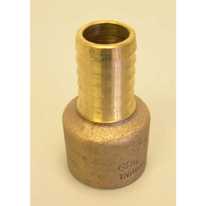 Campbell 1 in. Barb X 1 in. D FPT Red Brass Female Adapter - Ace Hardware
