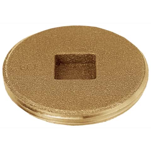 Sioux Chief 2 in. MPT Brass Counter Sunk Plug - Ace Hardware