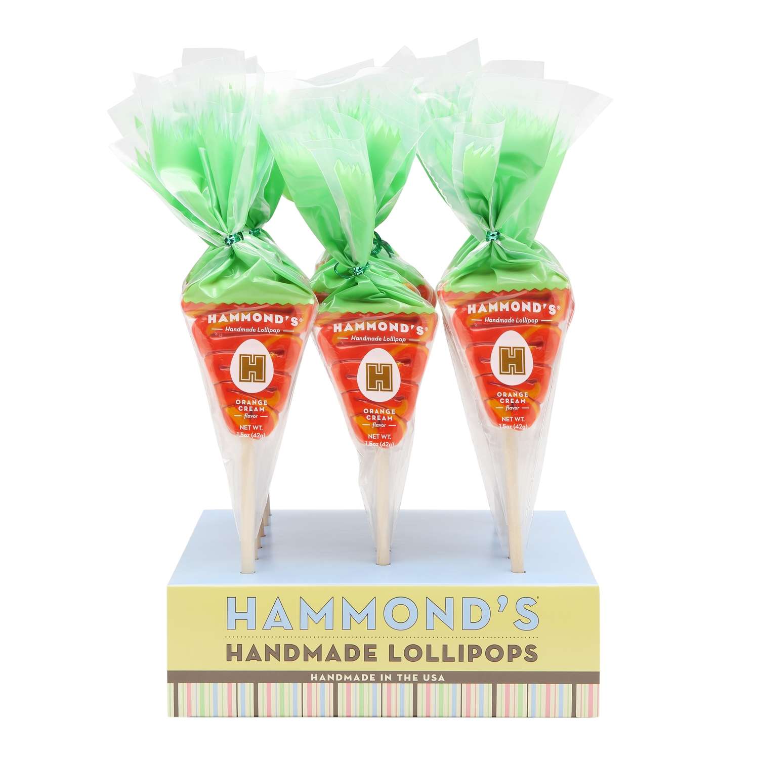 Hammond's Candies Orange Creme Lollipop 1.5 oz Mfr# LB05818 - Ace Hardware