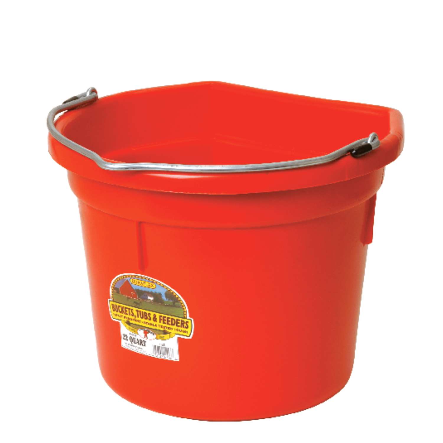 Little Giant 22 qt. Bucket Red - Ace Hardware
