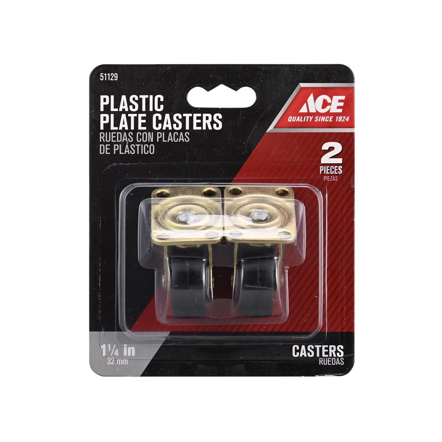 Ace 1-1/4 in. D Swivel Plastic Caster 40 lb 1 pk Mfr# 9556/ACE - Ace ...