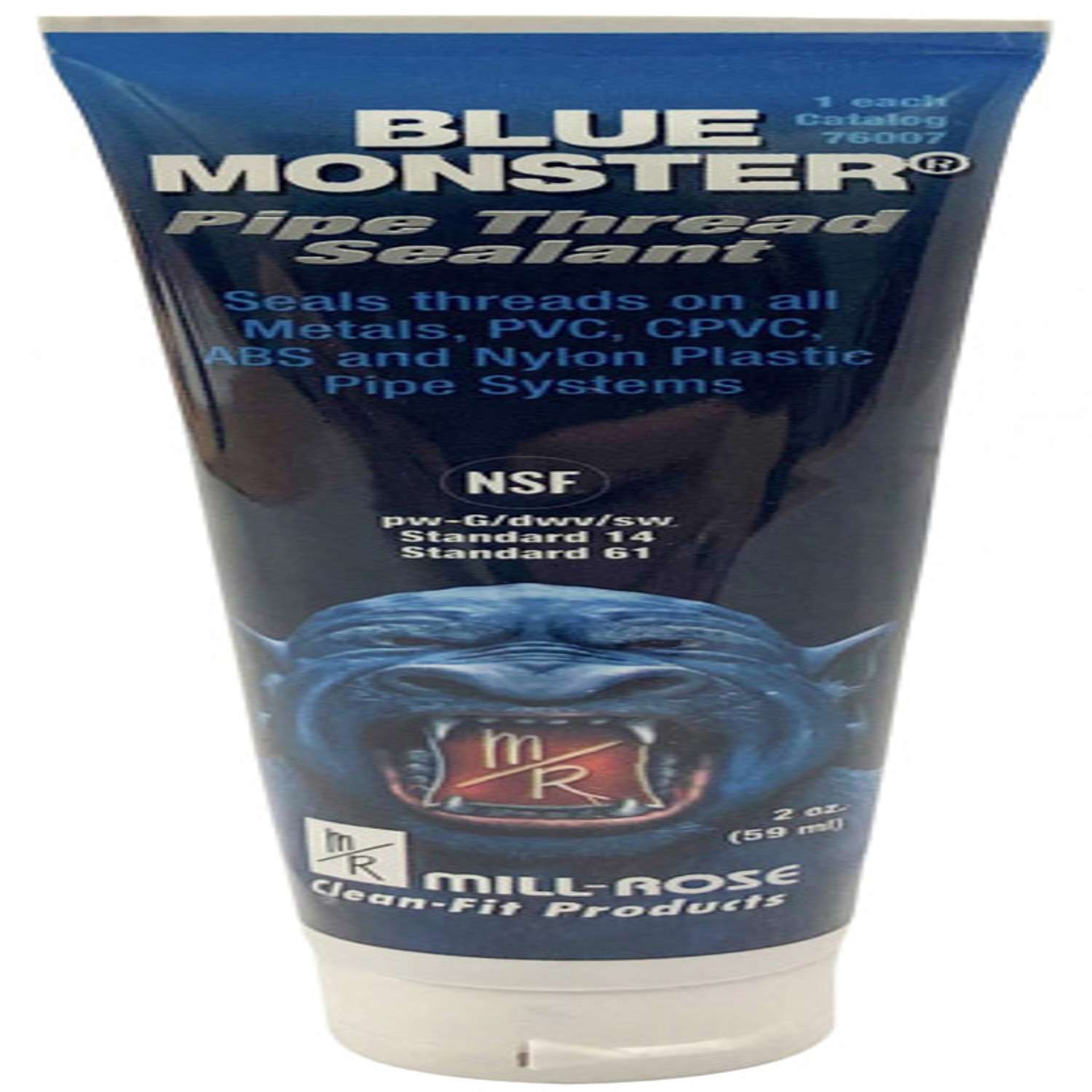 Mill Rose Blue Monster Blue Pipe Thread Sealant 2 oz - Ace Hardware