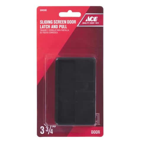 Ace Black Plastic Sliding Door Latch 1 pc - Ace Hardware