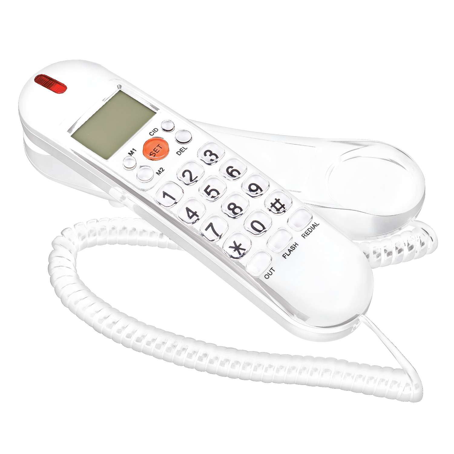 Home Plus 1 handsets Analog Telephone White - Ace Hardware