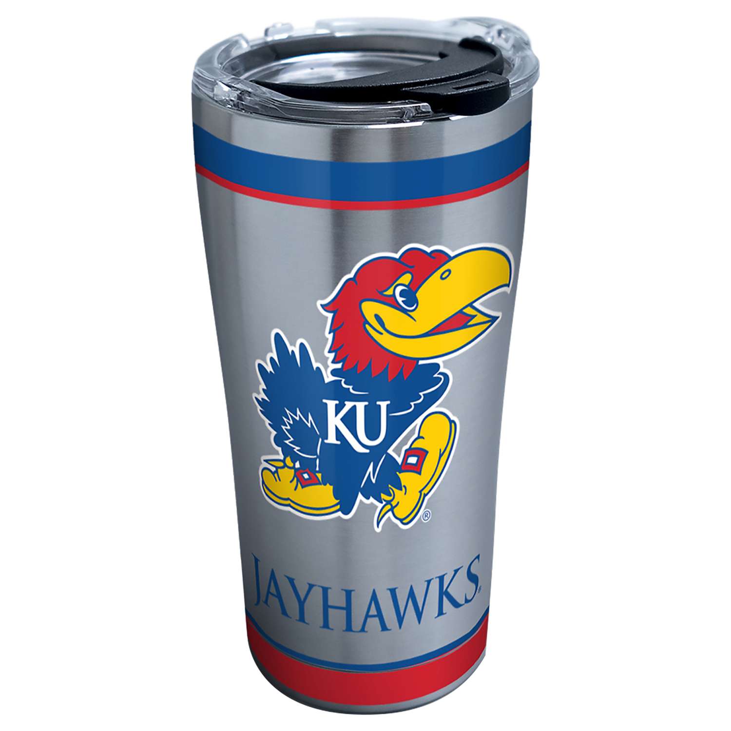 Tervis Collegiate 20 oz Kansas Jayhawks Multicolored BPA Free Tumbler ...