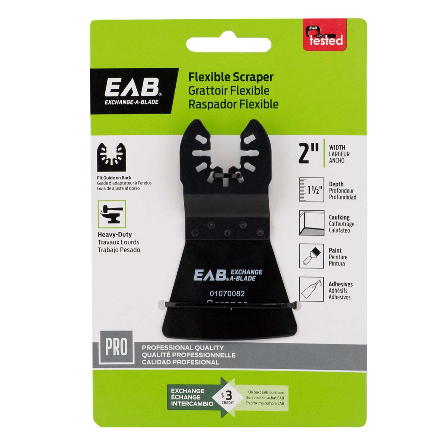Exchange-A-Blade 2 in. W Oscillating Accessory 1 pc Mfr# 1070082 - Ace ...