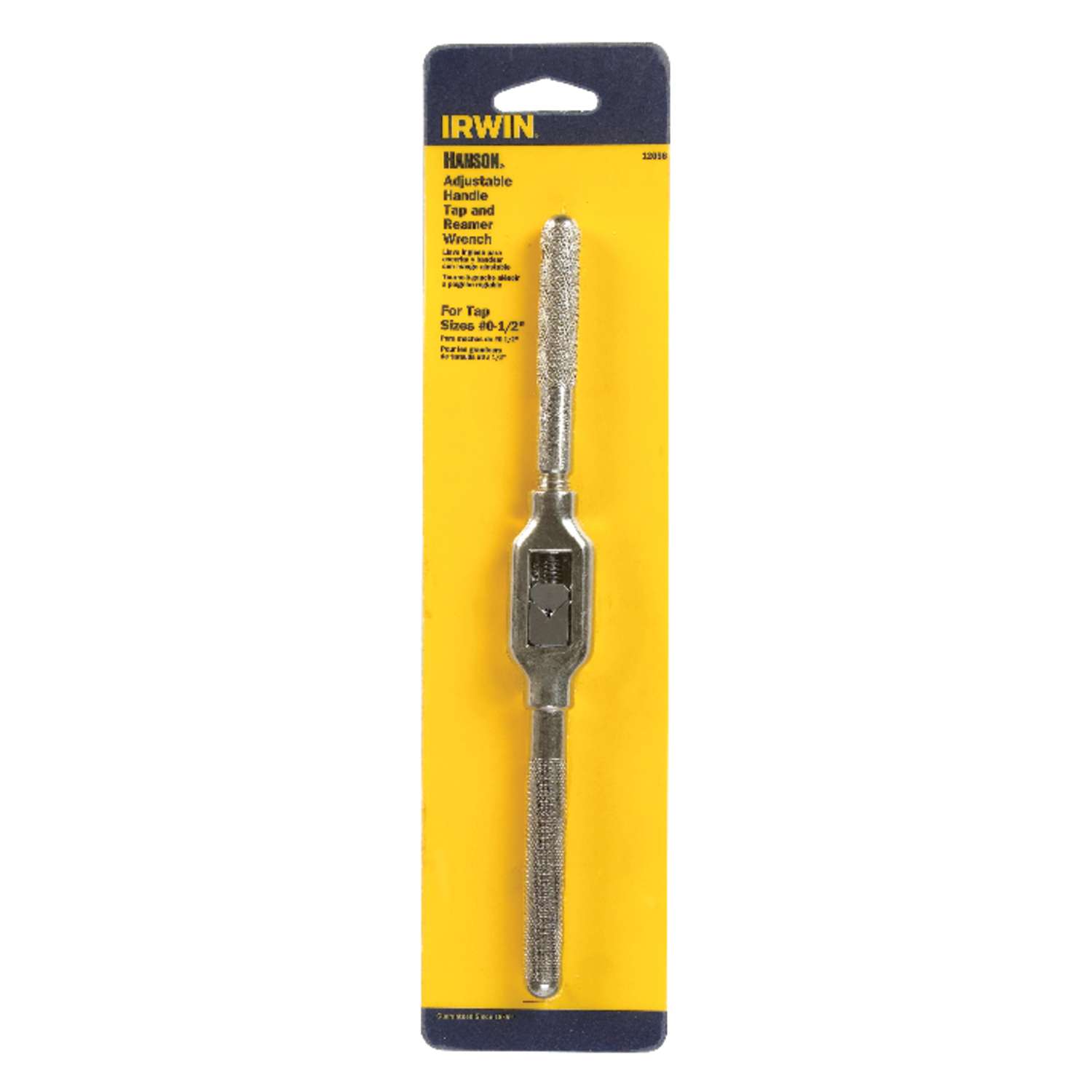 Irwin Hanson SAE Adjustable Tap Wrench 12.5 in. L 1 pc - Ace Hardware