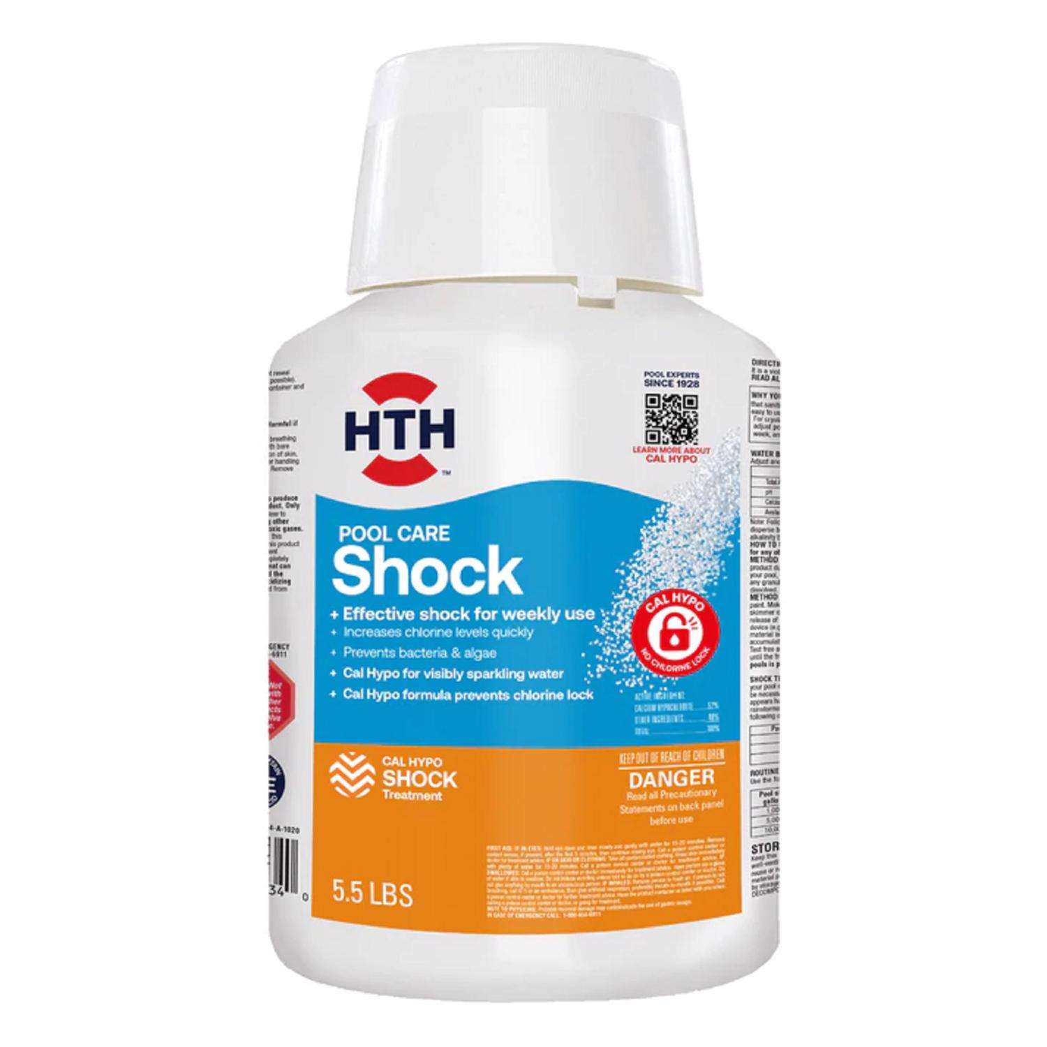HTH Pool Care Granule Shock Treatment 5.5 lb - Ace Hardware