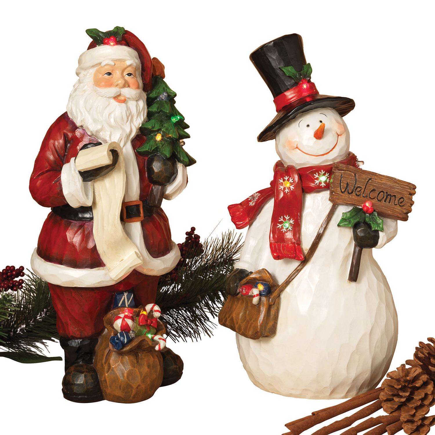 Gerson Multicolored Lighted Figurine 16.5 in. - Ace Hardware