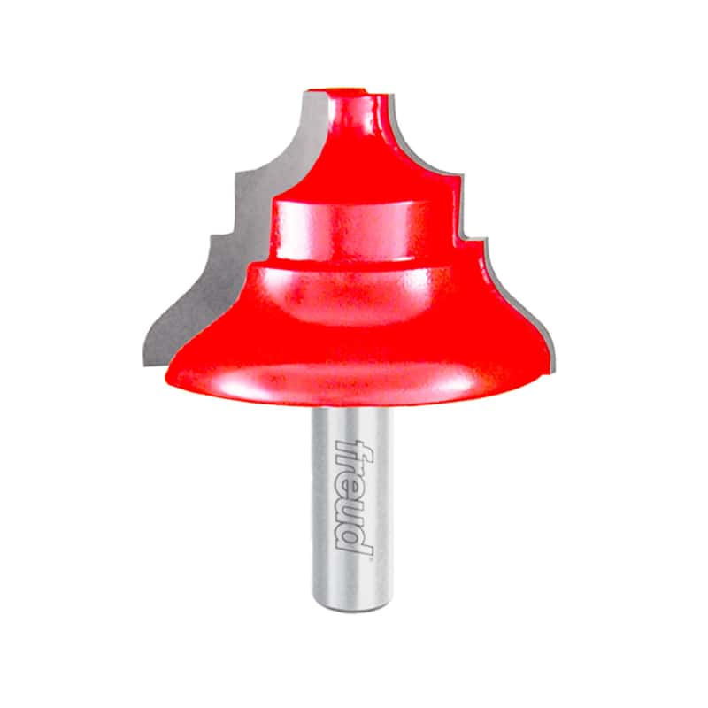 Freud 2-1/4 in. D X 2-1/4 in. X 3 in. L Carbide Chair Rail Router Bit ...