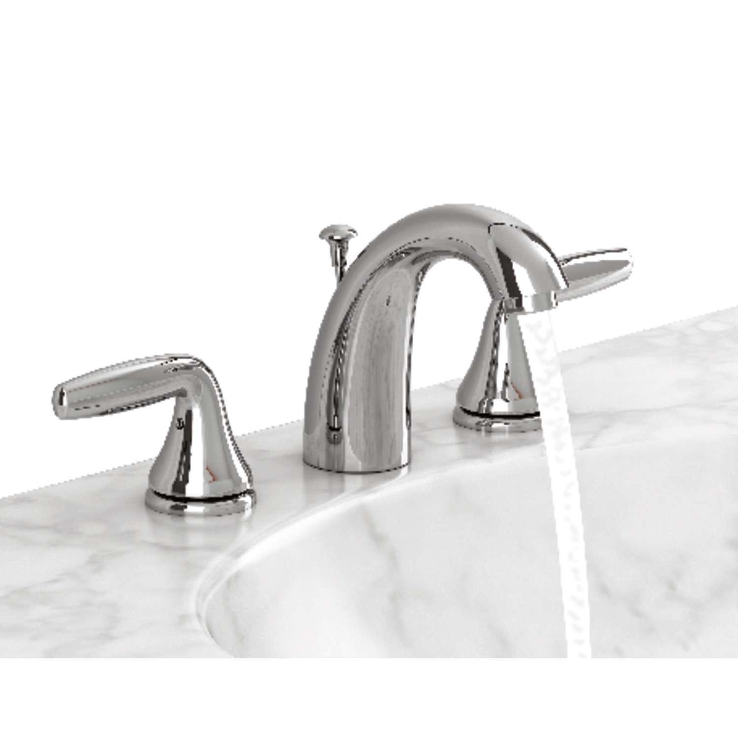 American Standard Jocelyn Chrome Bathroom Faucet 8 in. - Ace Hardware