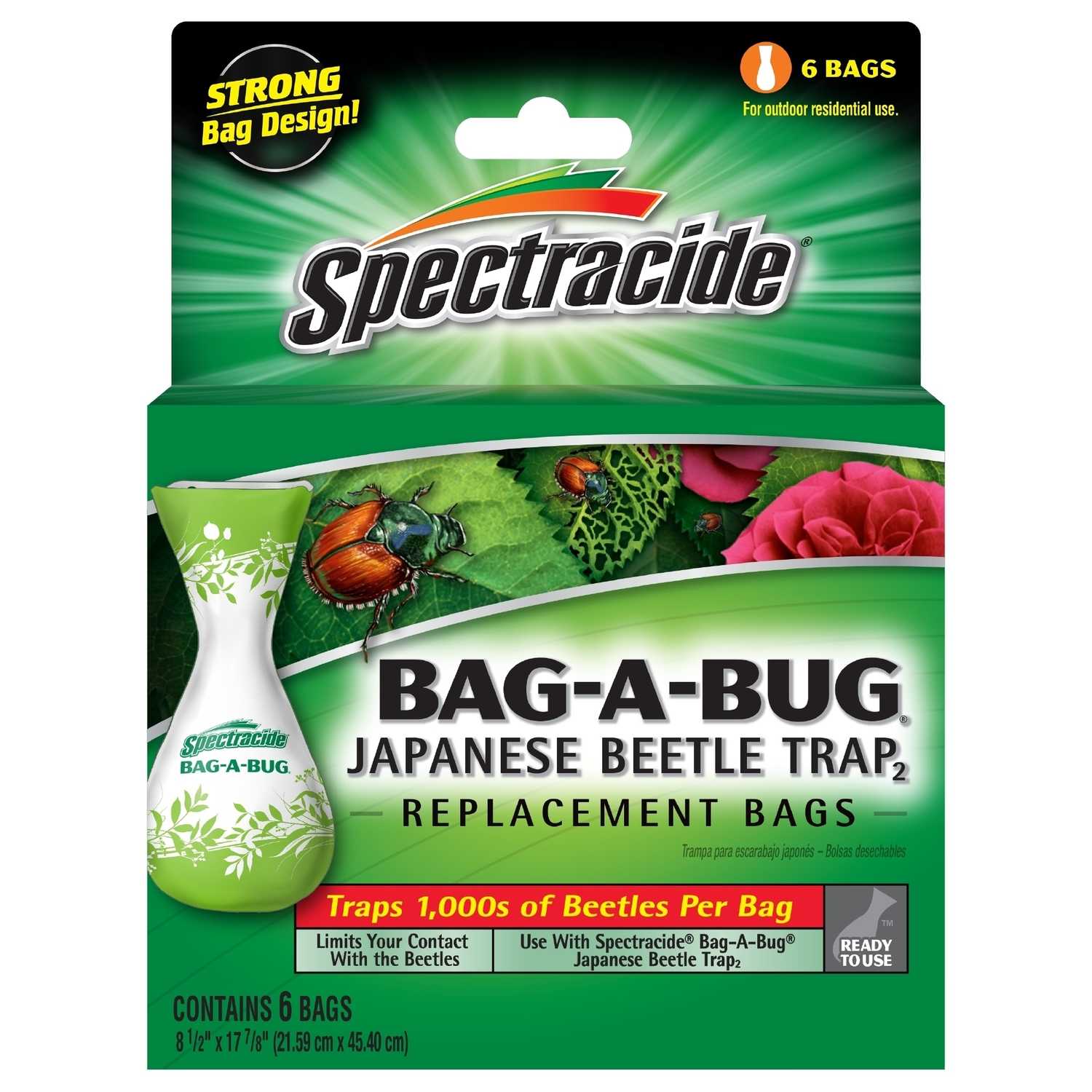 Spectracide Bag-A-Bug Insect Trap 6 pk - Ace Hardware