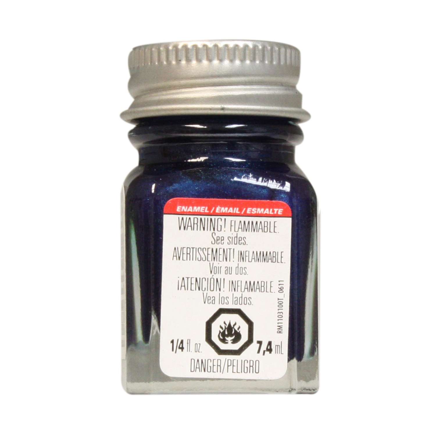 Testors Metallic Artic Blue Enamel Paint 0.25 oz - Ace Hardware