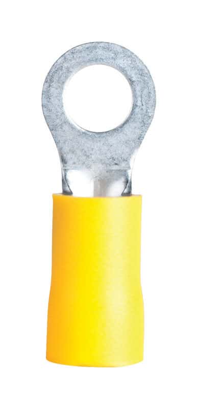 Gardner Bender 4 Ga. Insulated Wire Ring Terminal Yellow 4 pk - Ace ...