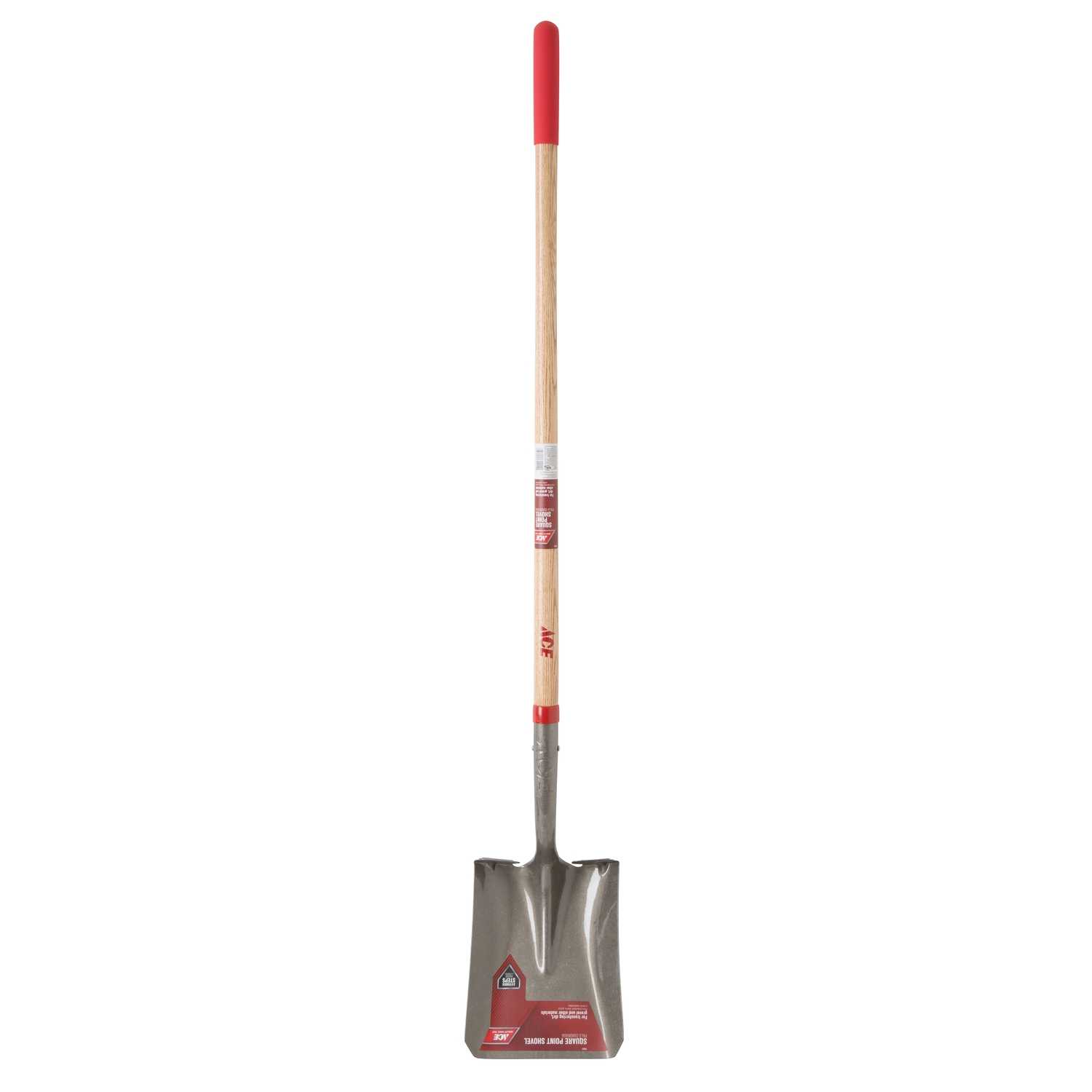 Ace Steel 9 in. W x 57.75 in. L Square Point Shovel - Ace Hardware