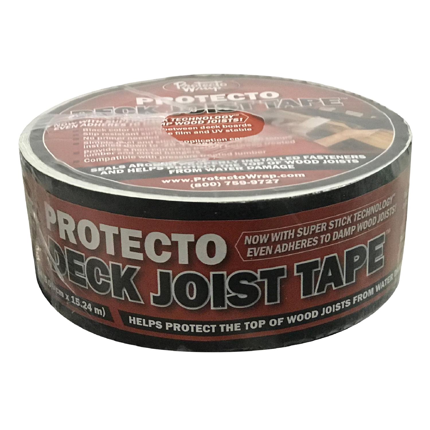 Protecto Wrap 2 in. W X 50 ft. L Tape Flashing Tape Black - Ace Hardware