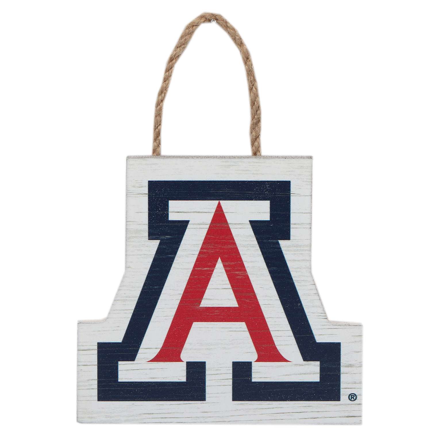 Open Road Brands University of Arizona Hanging Wall Decor MDF Wood 1 pc ...