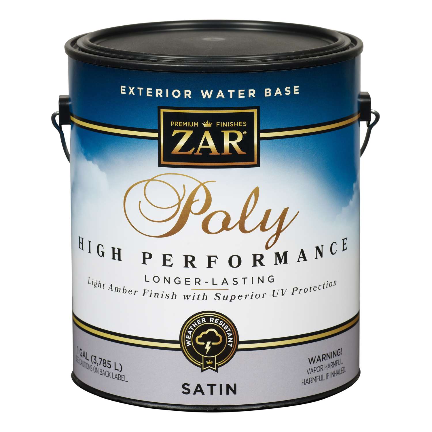ZAR Satin Light Amber Water-Based Polyurethane 1 gal Mfr# 832702 - Ace ...