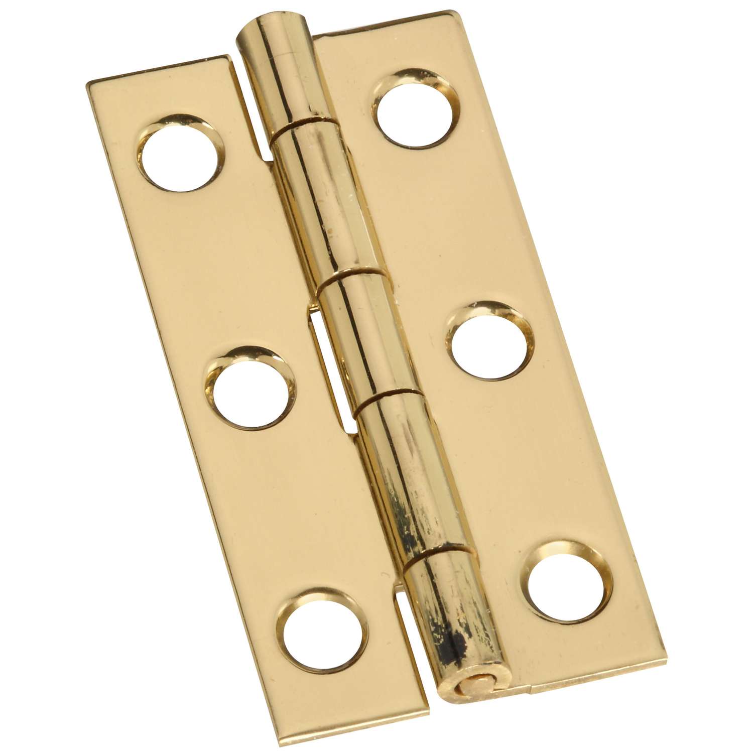 National Hardware 2 in. L Solid Brass Narrow Hinge 1 pk - Ace Hardware