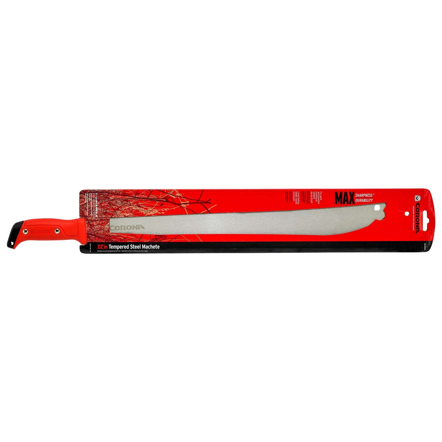 Corona ErgoHandle 22 in. L Tempered Steel Machete - Ace Hardware