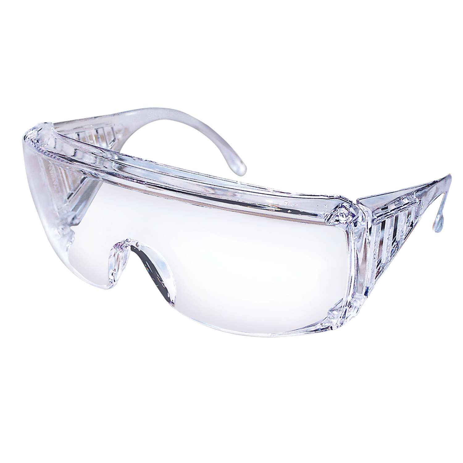 Safety Works Over-the-Glass Safety Glasses Clear Lens Clear Frame 1 pc ...
