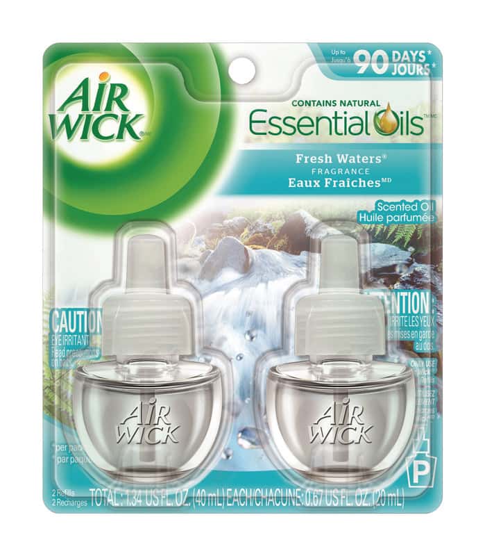Air Wick Fresh Waters Scent Air Freshener Oil Refill 0.67 oz Liquid ...