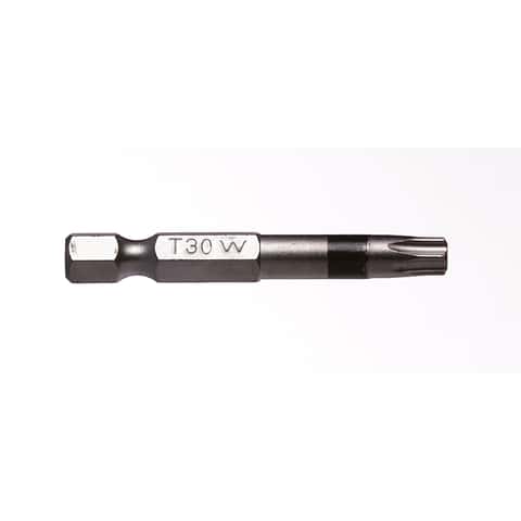 Big Timber Star T30 X 2 in. L Torx Power Bit Heat-Treated Steel 1 pk ...