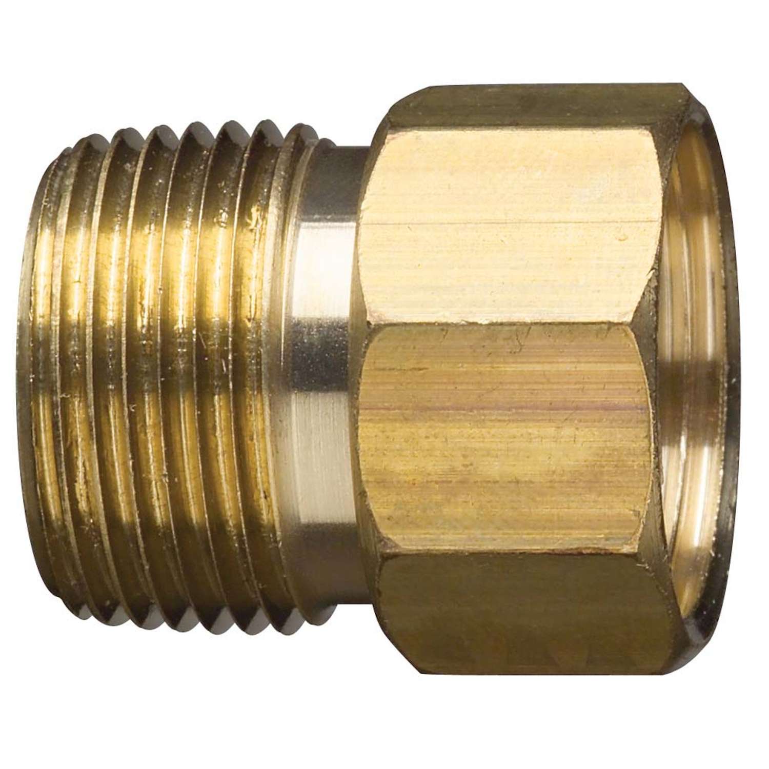 Nelson 3/4 in. Brass Threaded Male/Female Hose to Pipe Fitting - Ace ...