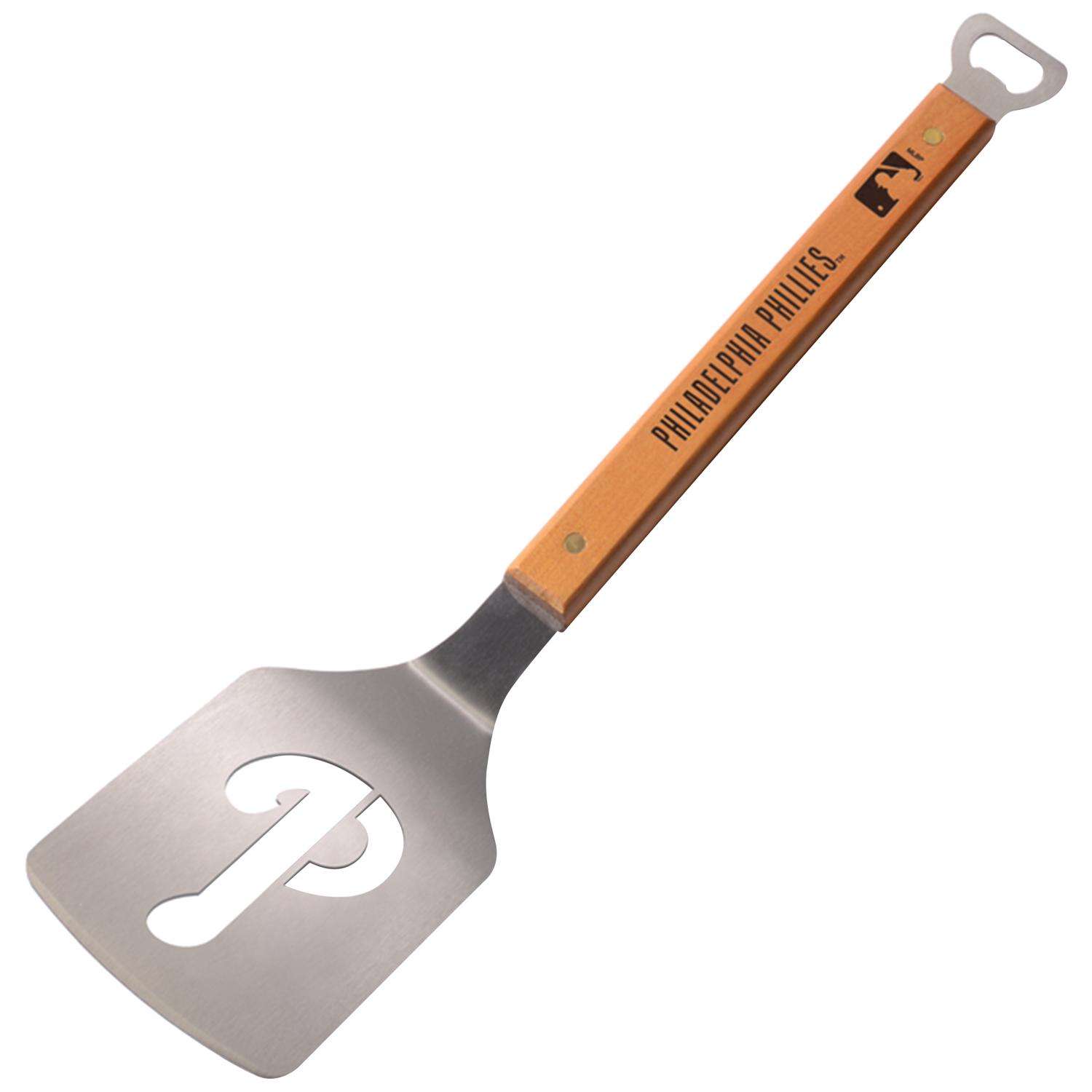 Sportula MLB Stainless Steel Brown/Silver Grill Spatula 1 pc - Ace Hardware