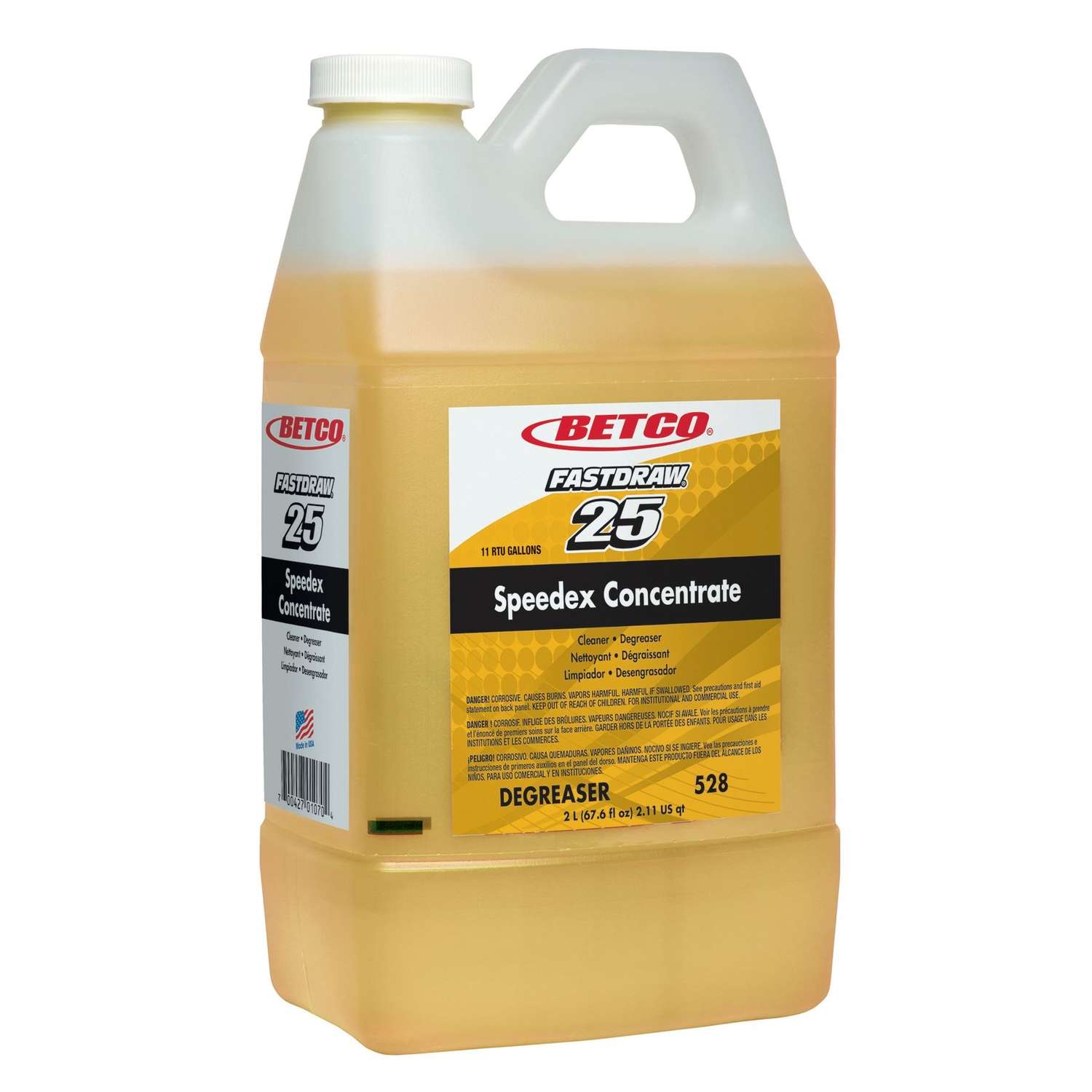 Betco Fastdraw Citrus Scent Concentrated All Purpose Cleaner Liquid 67. ...
