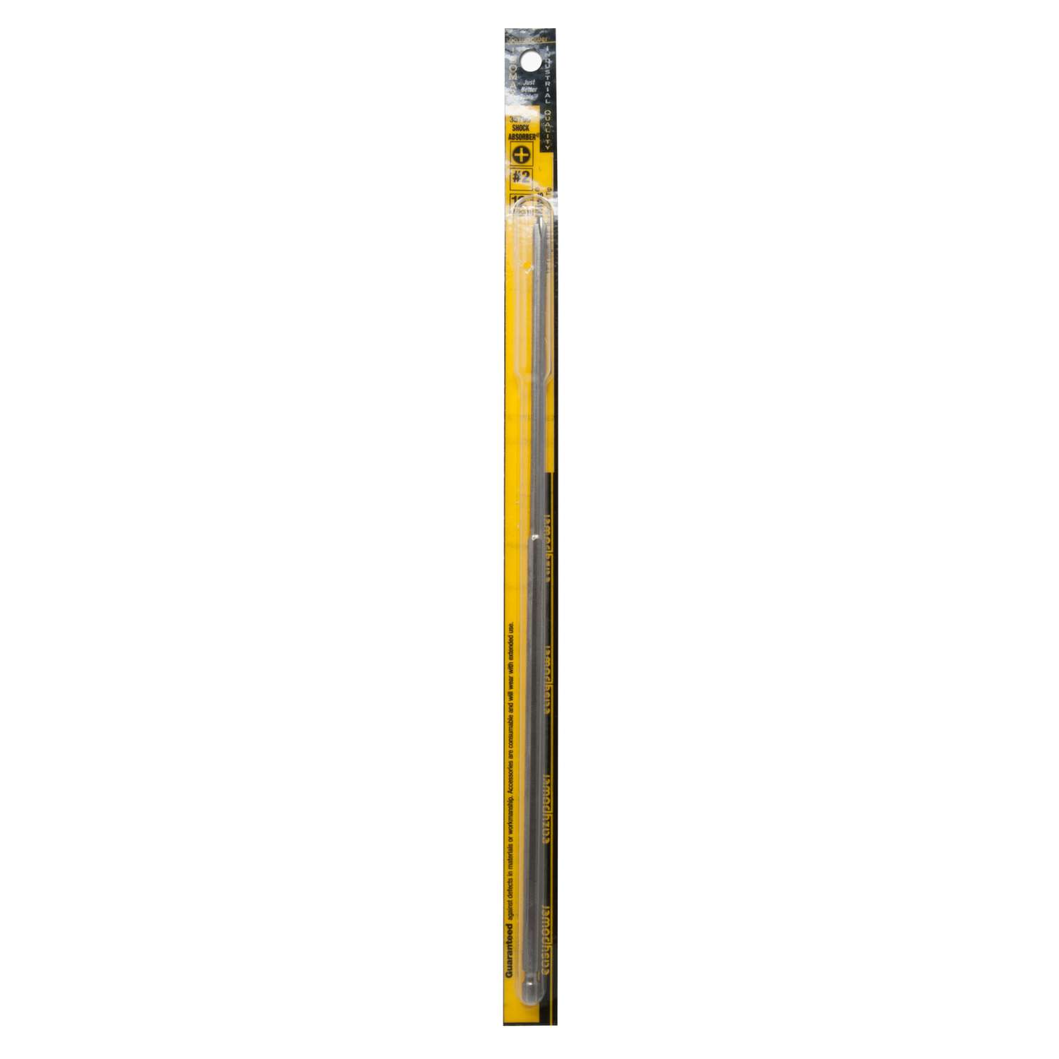 Eazypower Isomax Phillips #2 X 12 in. L Screwdriver Bit Steel 1 pc ...