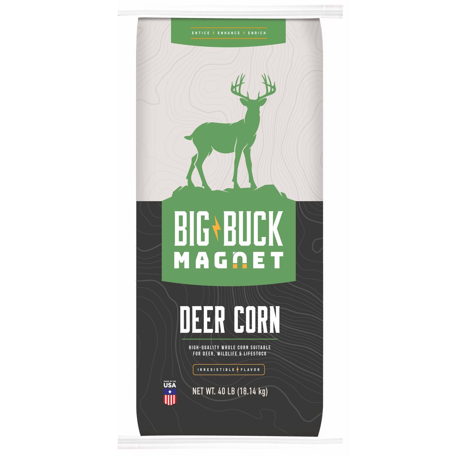 Big Buck Magnet Deer Corn Corn Feed Dry For Wildlife 40 lb Mfr# 620051 ...