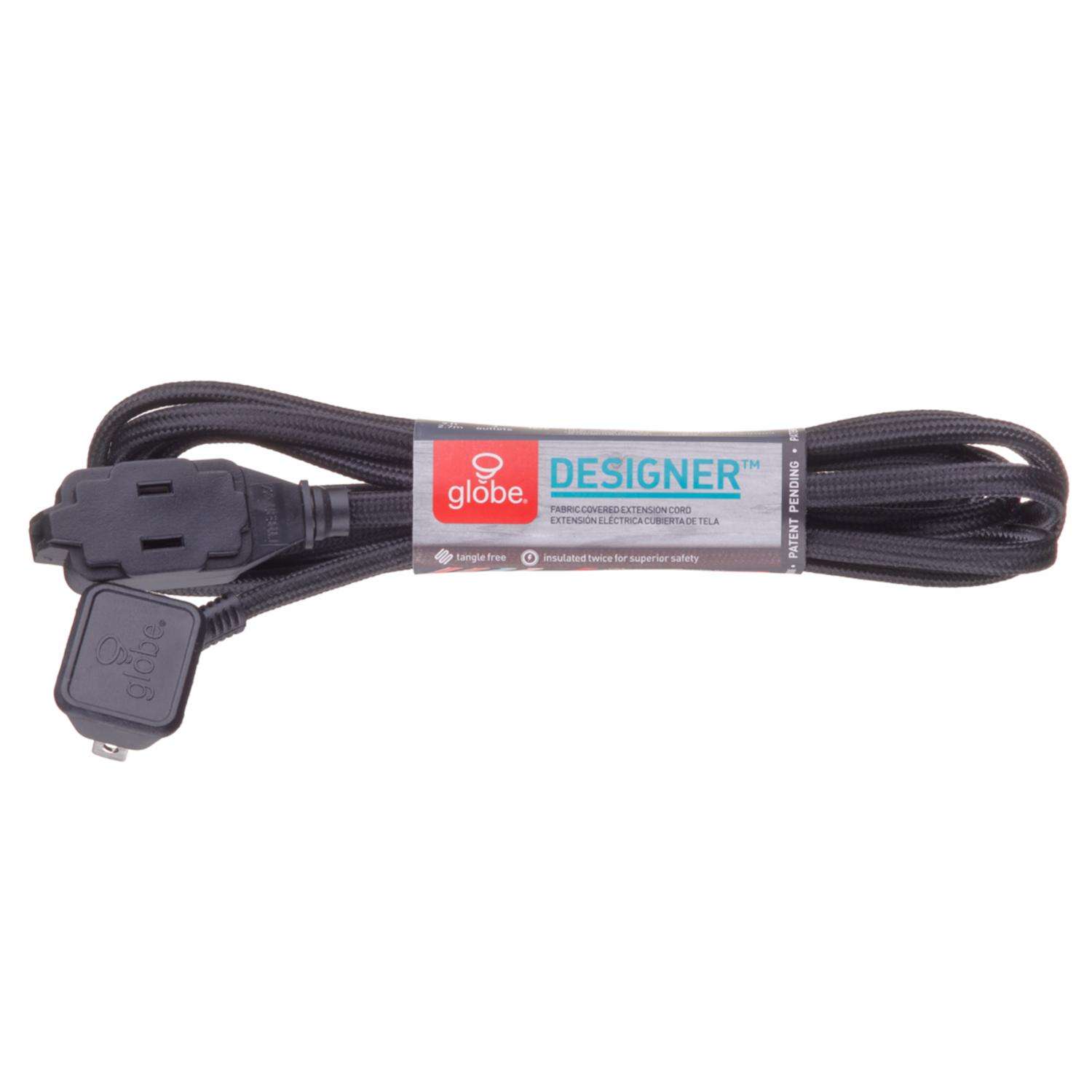 Globe-Electric Designer 16/2 SPT-2 125 V 9 ft. L Extension Cord - Ace ...