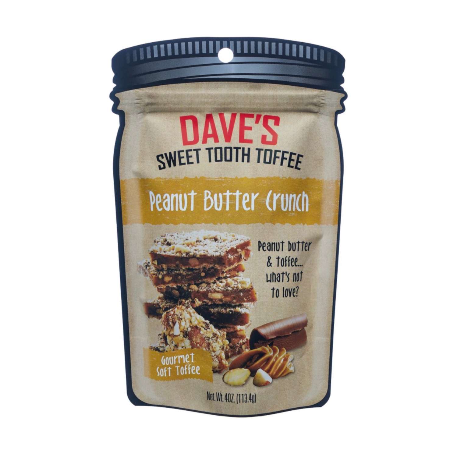 Dave's Sweet Tooth Peanut Butter Toffee 4 oz - Ace Hardware