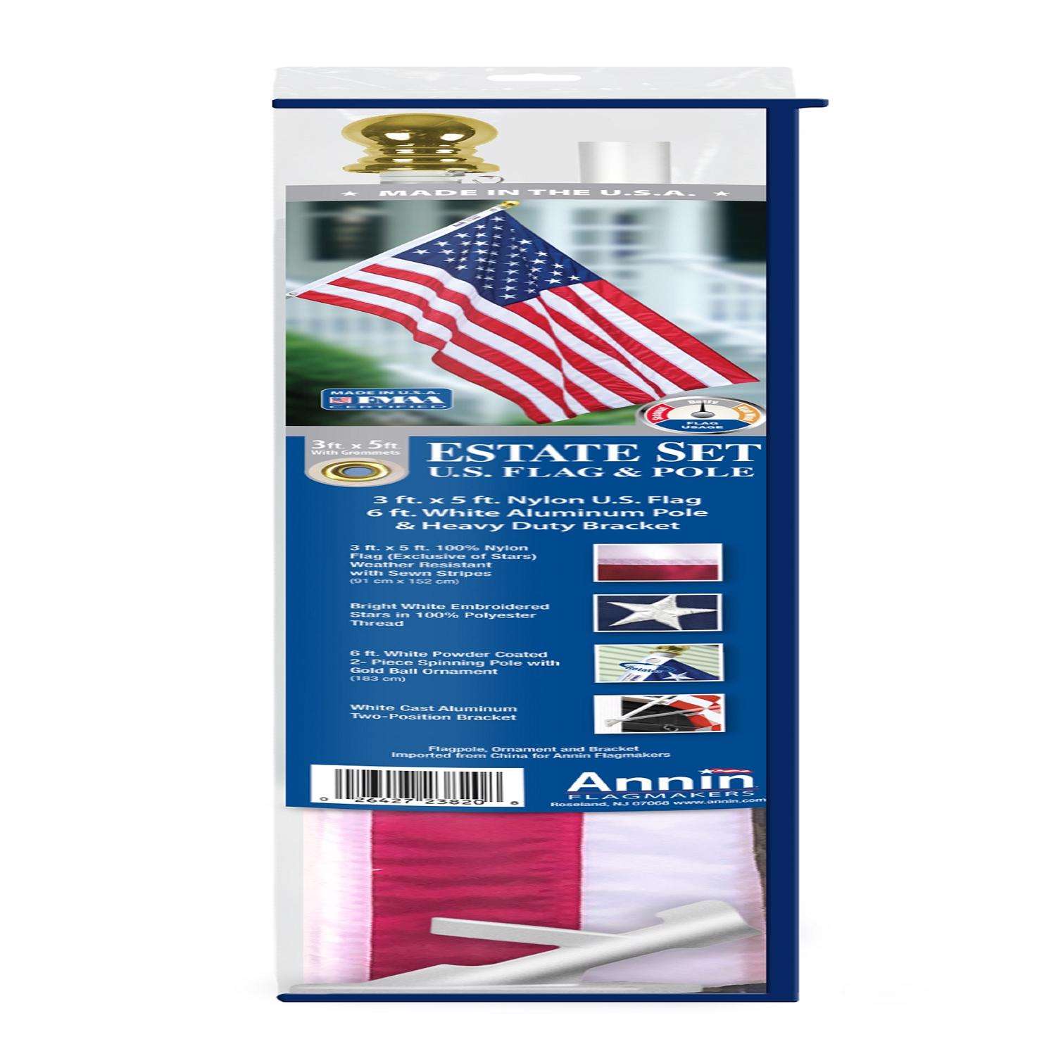 Annin US Flag Set - Ace Hardware