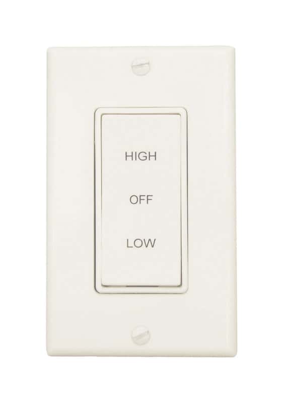 Air Vent White Plastic Wall Switch - Ace Hardware