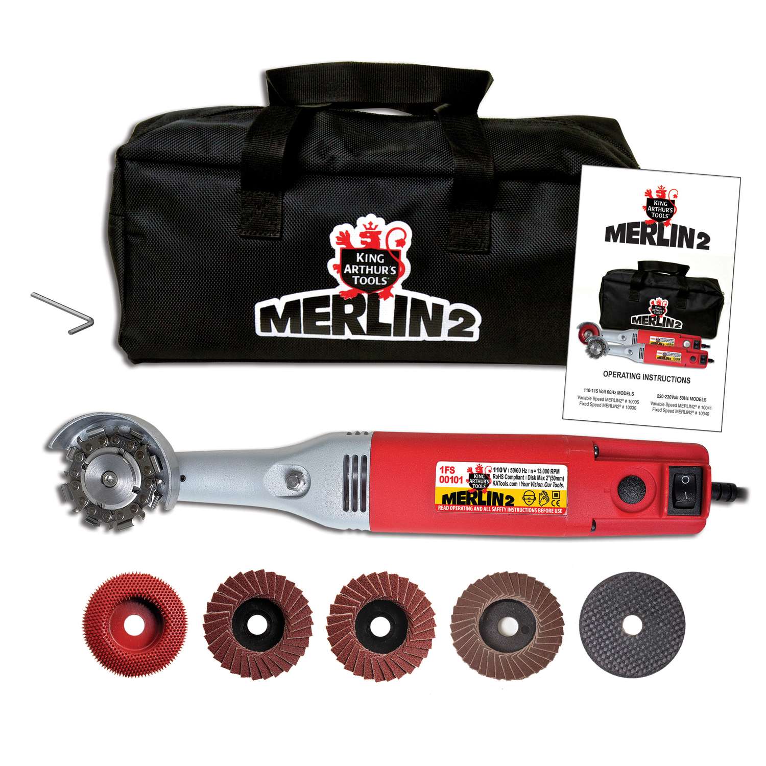 Merlin2 1 amps Corded 4 in. Mini Angle Grinder Tool Only - Ace Hardware