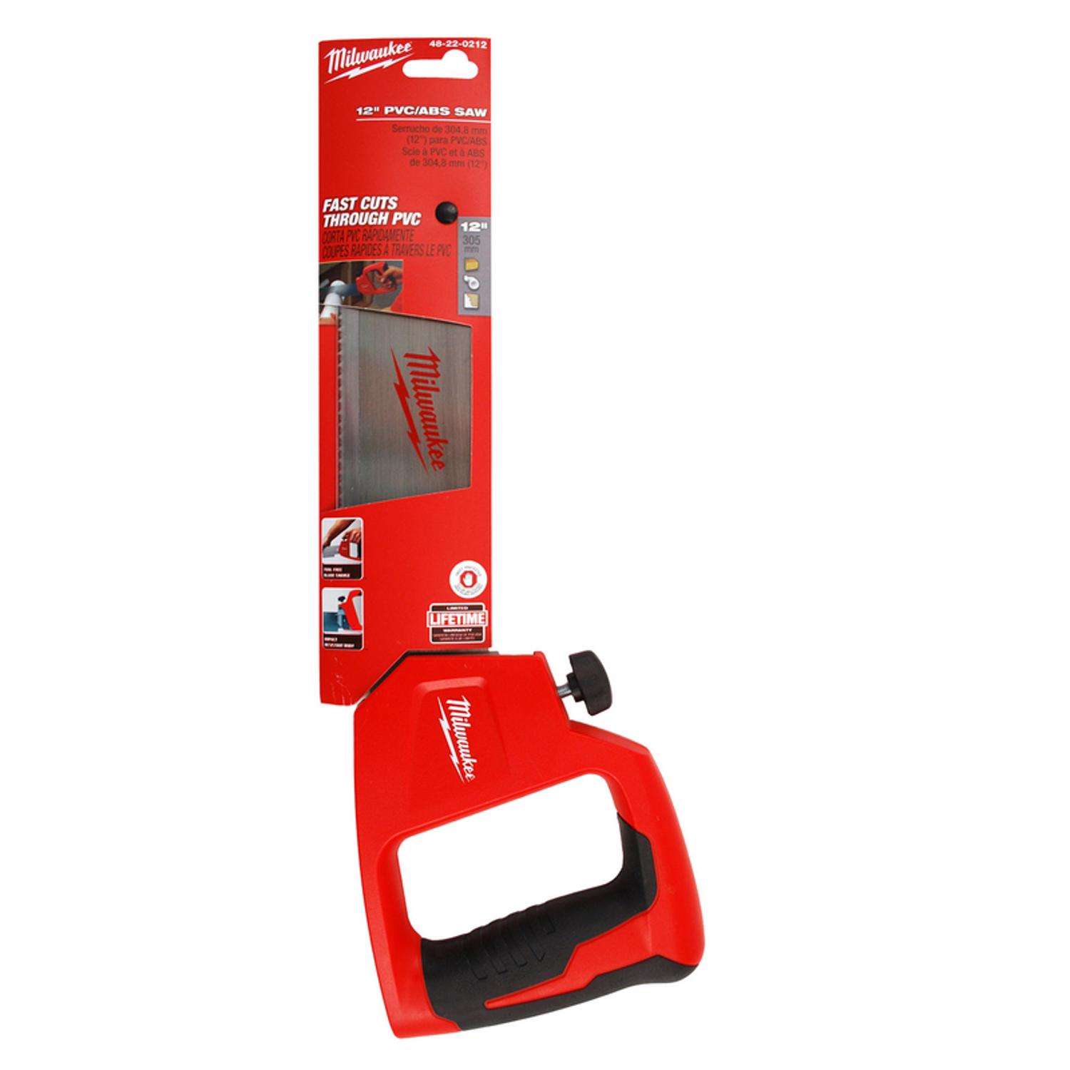 Milwaukee 12 in. Steel PVC/ABS Saw 10 TPI 1 pc - Ace Hardware