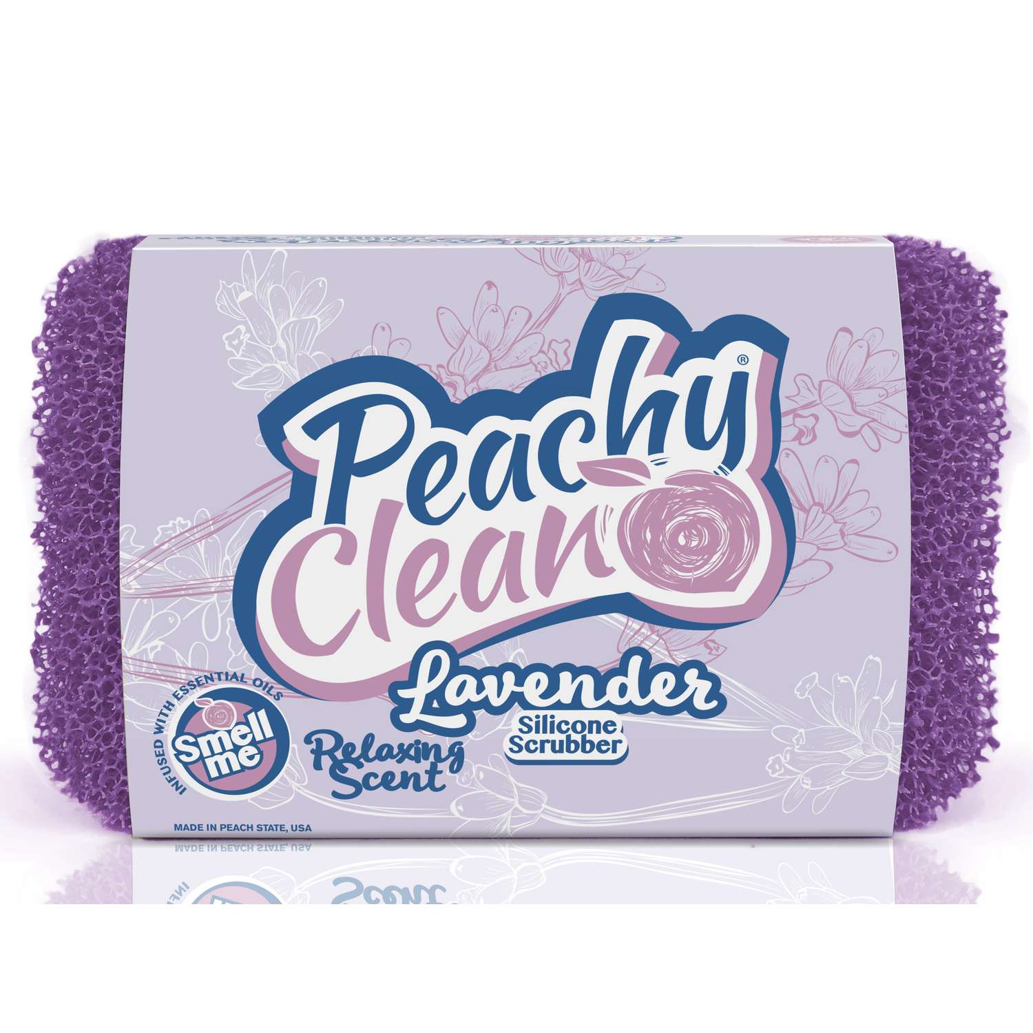 Peachy Clean Non-Scratch Scrubber Sponge For Kitchen 4-1/2 in. L 1 pk ...