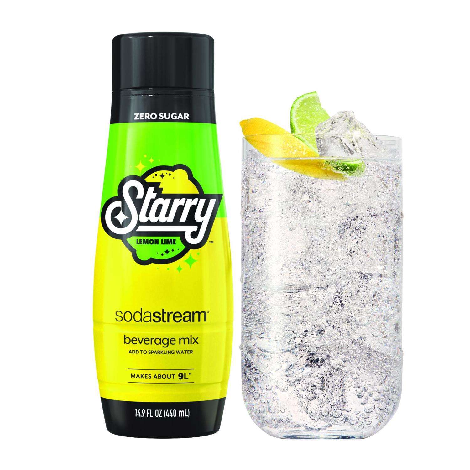 SodaStream Pepsi Zero Sugar Starry Lemon-Lime Soda Mix 440 ml - Ace ...