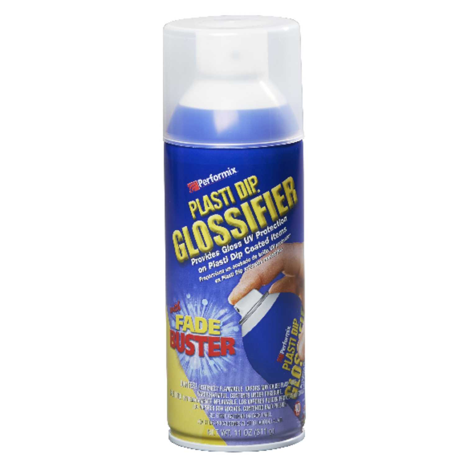 Plasti Dip Glossifier Clear Multi-Purpose Rubber Coating 11 oz oz ...