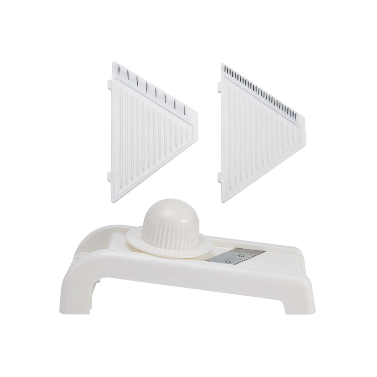 Farberware White Plastic/Stainless Steel Mandolin Slicer - Ace Hardware