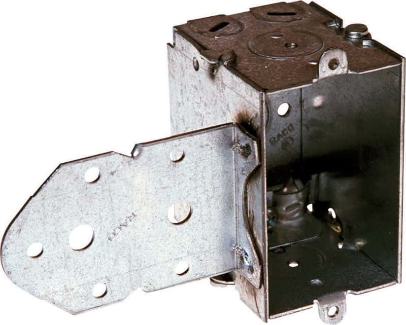 Raco 12-1/2 cu in Rectangle Steel 1 gang Switch Box Gray - Ace Hardware