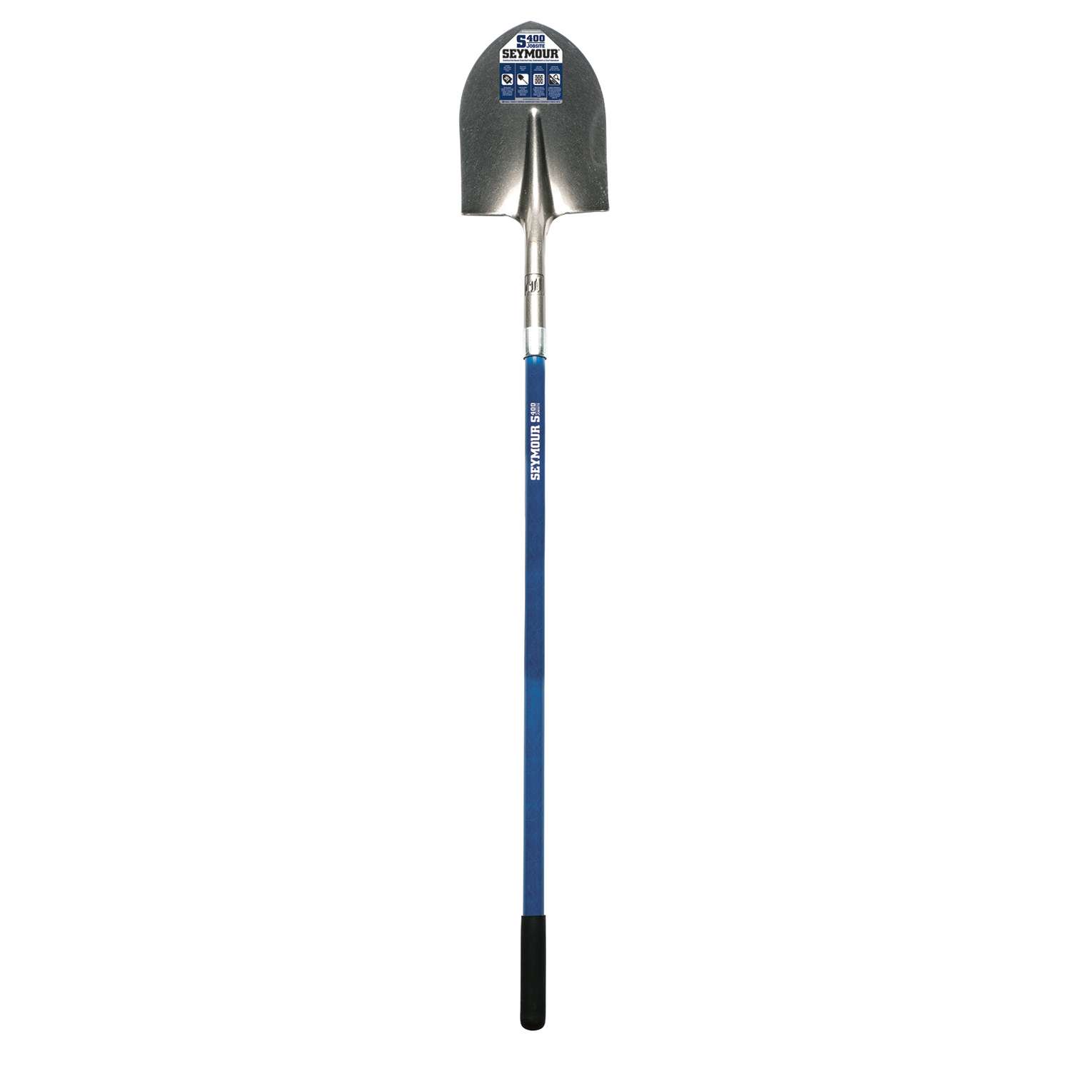 Seymour S400 Jobsite Round Shovel Fiberglass Handle - Ace Hardware