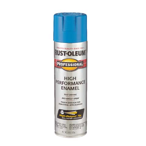 Rust-Oleum Professional Gloss Safety Blue Spray Paint 15 oz - Ace Hardware
