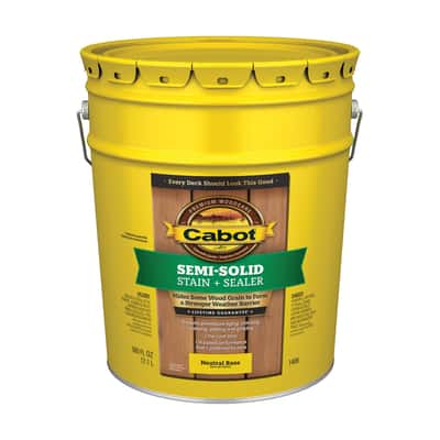 Cabot Semi-Solid Tintable 1406 Neutral Base Oil-Based Penetrating Oil ...
