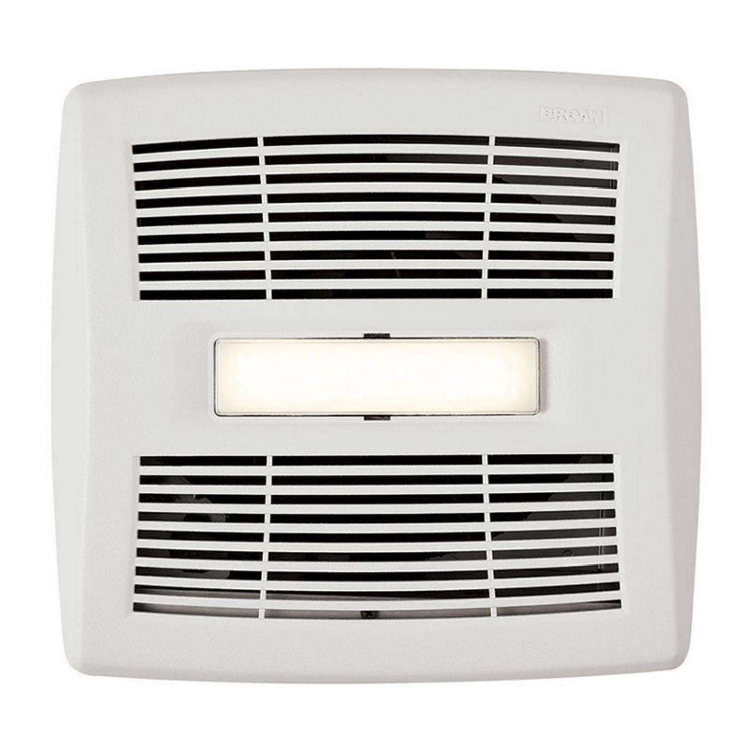 Broan-Nutone Flex Series 110 CFM 1 Sones Bathroom Exhaust Fan with ...