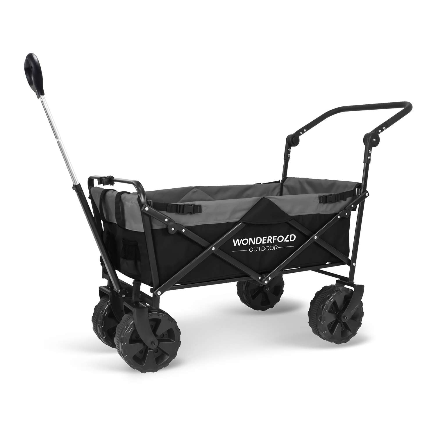 WonderFold Outdoor S-Series Polyester Fabric Folding Utility Wagon 160 ...