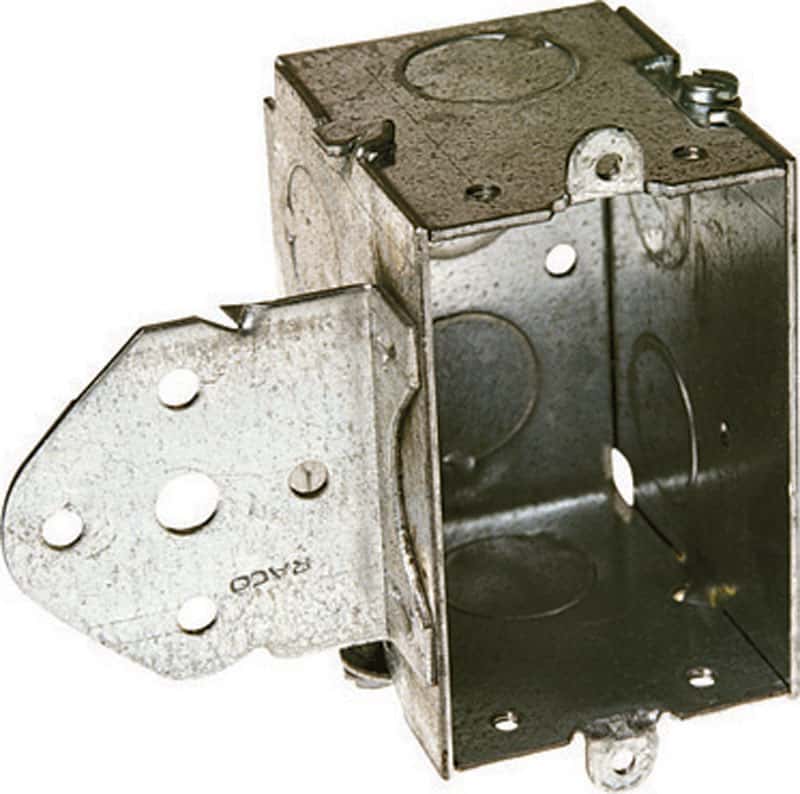 Raco 12-1/2 cu in Rectangle Steel 1 gang Switch Box Gray - Ace Hardware