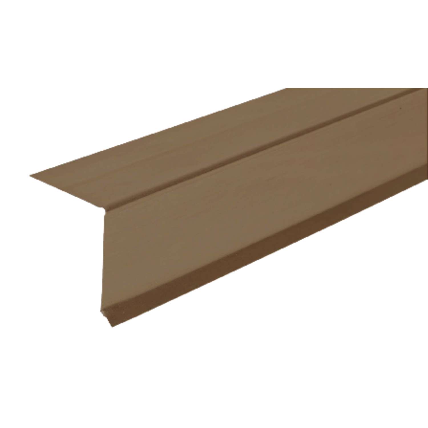 Amerimax 1.5 in. W X 10 ft. L Galvanized Steel Drip Edge Flashing Brown ...